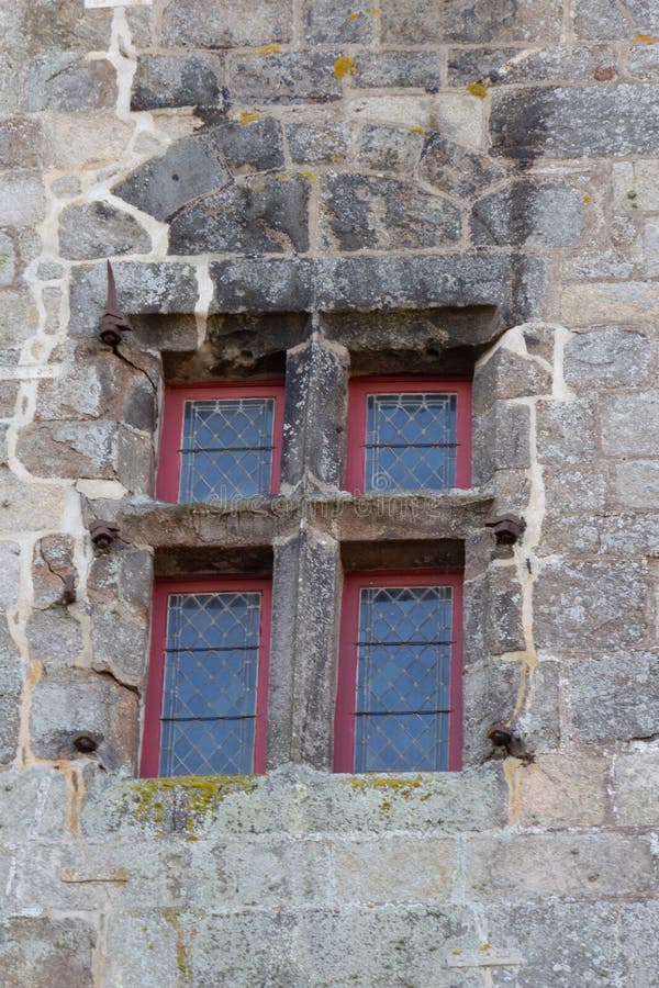 Old Window in the Wall of a Castle Stock Photo - Image of historical ...