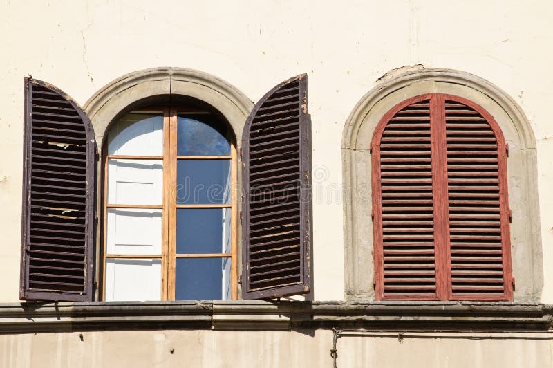 Old windows stock image. Image of element, architecture - 11364469