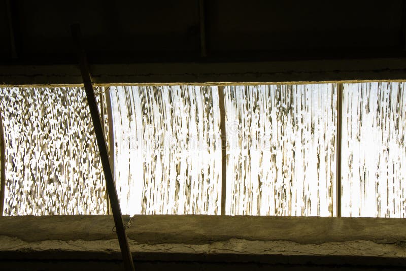 Old Windows in Old Building in Factory Stock Image - Image of window ...