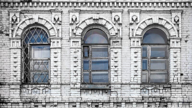 Old windows in house stock image. Image of glass, natural - 123797913