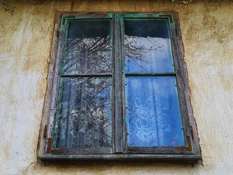 Weathered window stock image. Image of colourful, season - 304379115