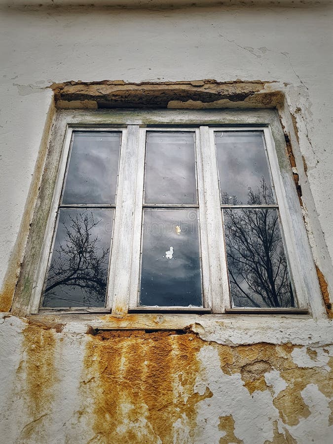 Weathered window stock image. Image of closed, autumn - 304380087