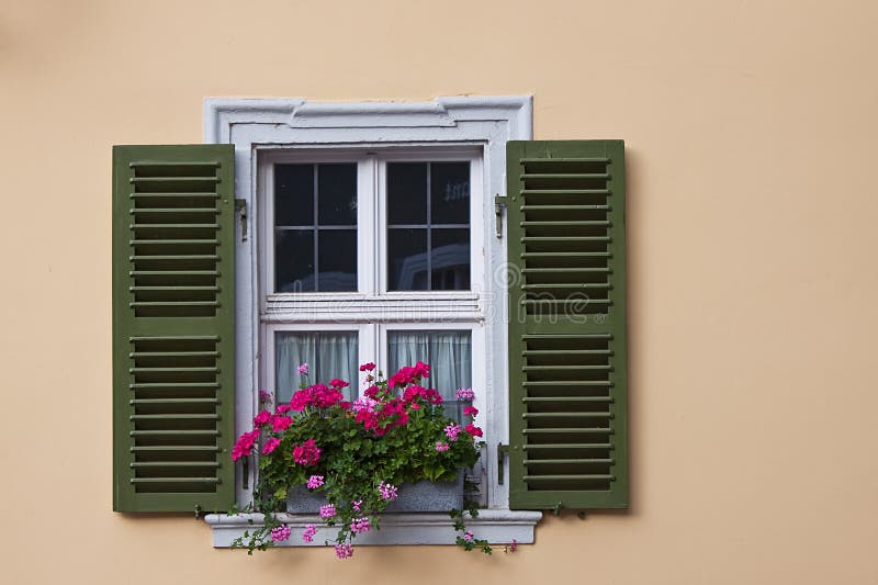 Old Windows and Shutters stock photo. Image of decoration - 9731982