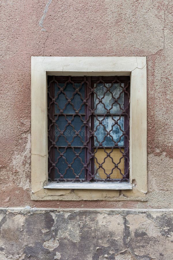 Old Windows in the Tenement House Stock Image - Image of architecture ...