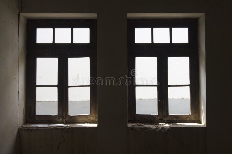 Old windows stock photo. Image of empty, construction - 30869922