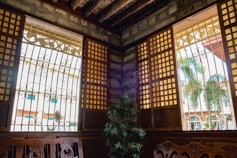 Capiz window stock photo. Image of facade, colorful, urban - 26582056