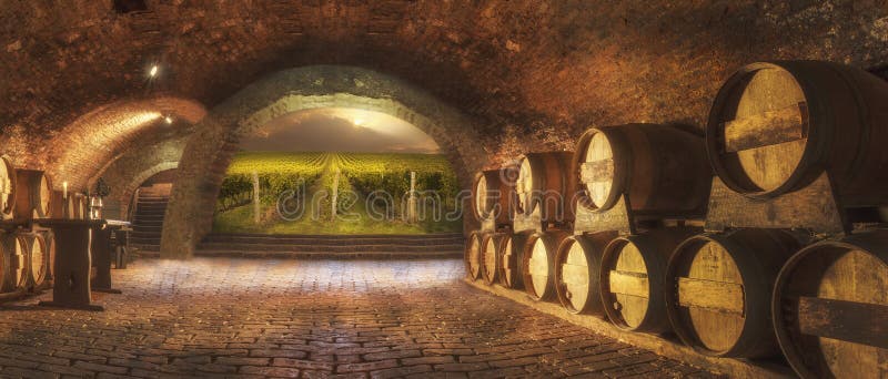 Scary Old Wine Cellars