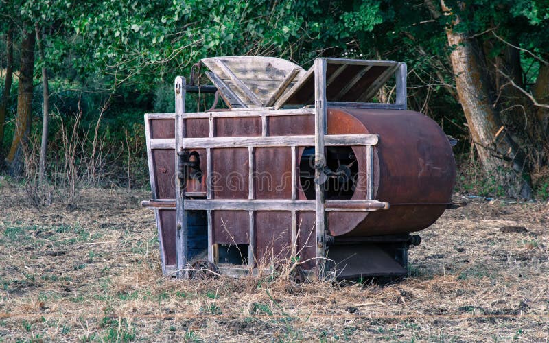 Old winnowing or Beldadora stock image. Image of manual - 61850437