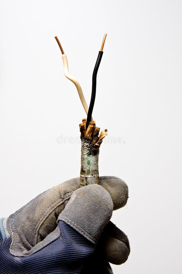 Old wiring stock image. Image of electricity, conductors - 13000067