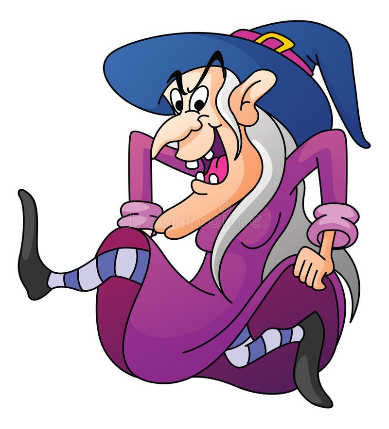 Old Witch stock vector. Illustration of halloween, witch - 47879537