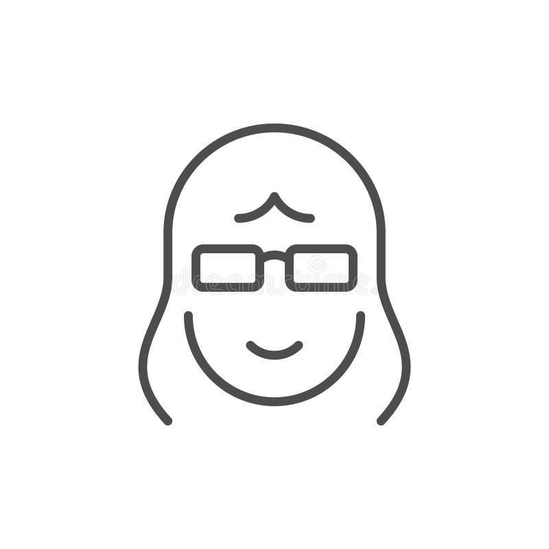 Woman Hip Line Outline Icon Stock Vector - Illustration of underwear ...