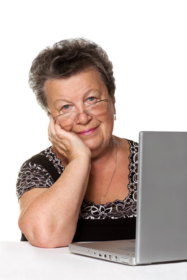 Granny confused stock image. Image of retirement, cheerful - 27299053