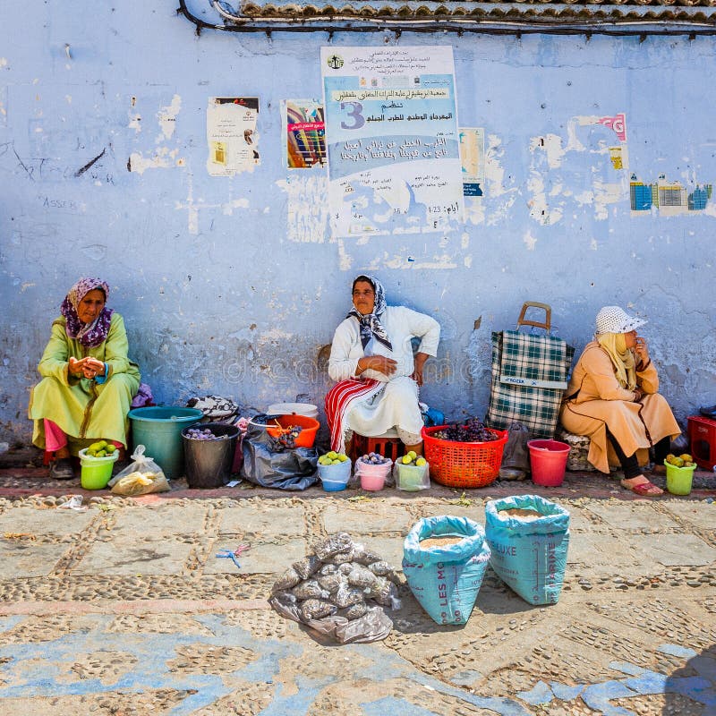 Old Women Sell Objects in Street Editorial Image - Image of small ...