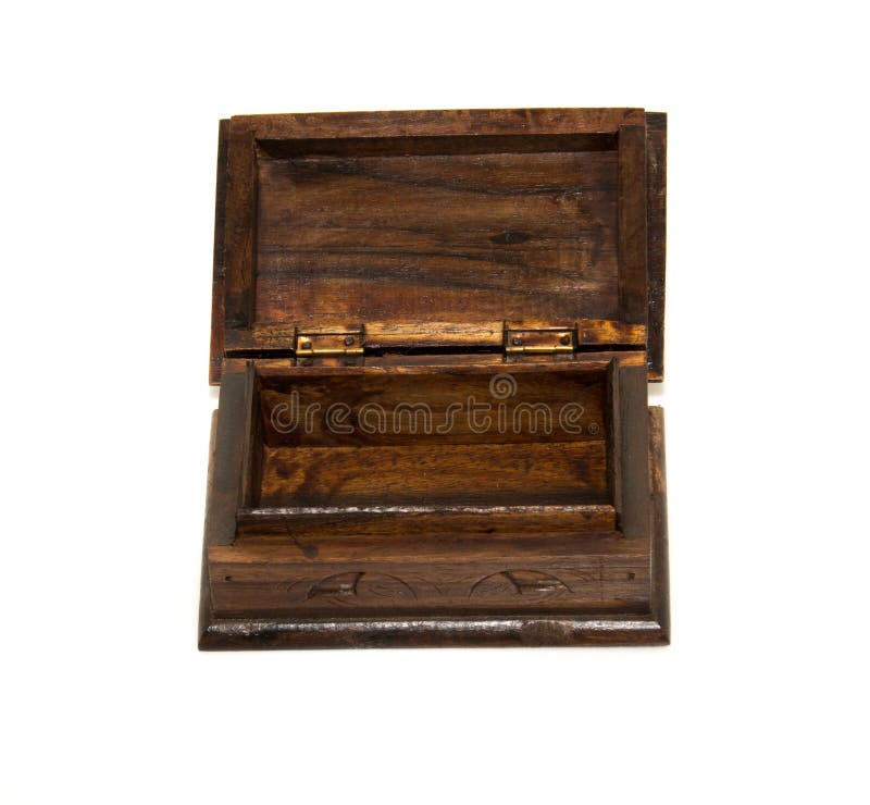 Old Wood box empty stock photo. Image of vintage, wood - 42378088