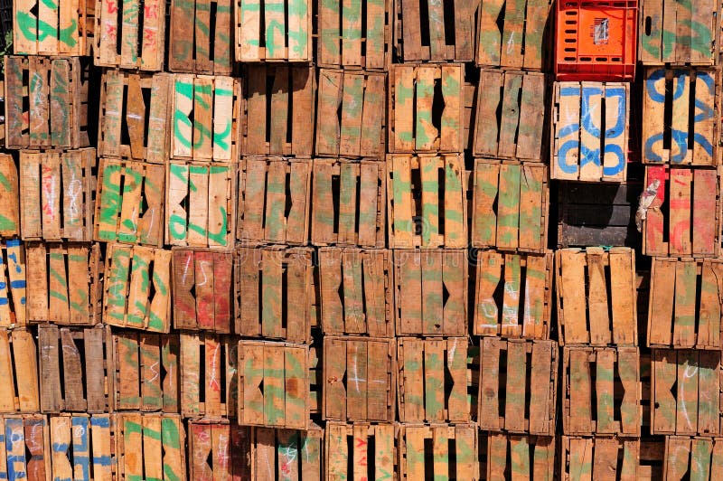 Old wood boxes stock image. Image of country, rusty, pattern - 23935435