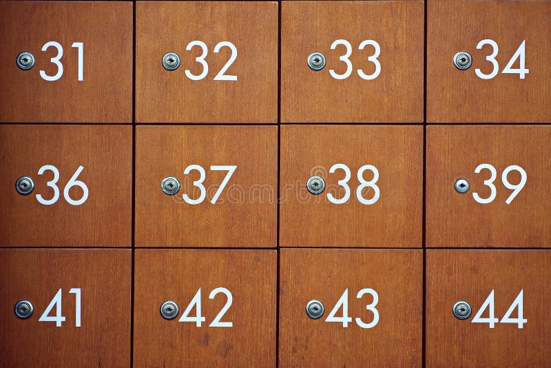 Old Wood Post Box Vintage stock image. Image of locked - 42004537