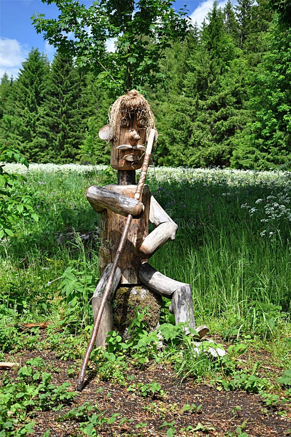 Old wood statue stock photo. Image of handle, statue - 94571094