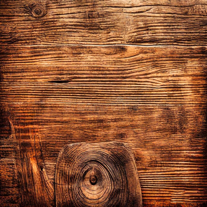 Old wood table background. stock illustration. Illustration of trunk ...