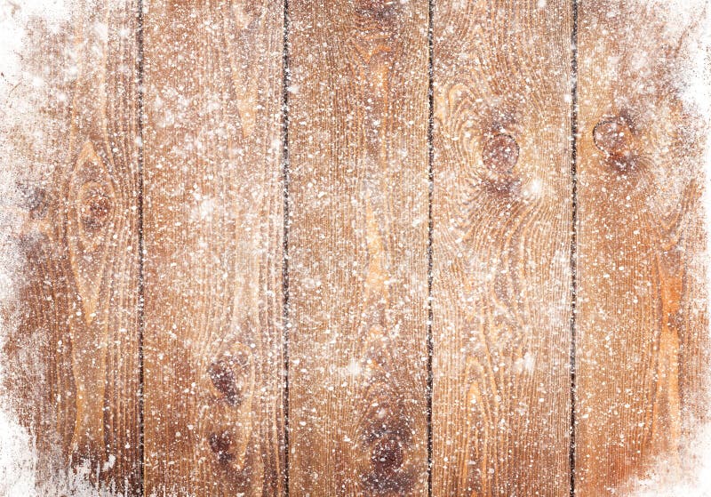 Old wood texture with snow stock photo. Image of design - 60925758