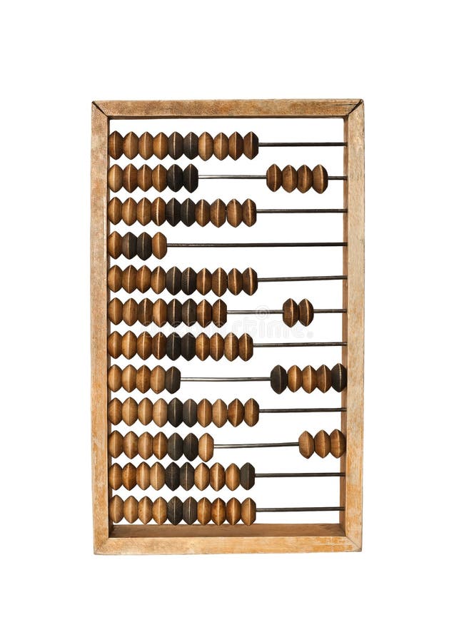 Old wooden abacus stock image. Image of science, mathematical - 34621757