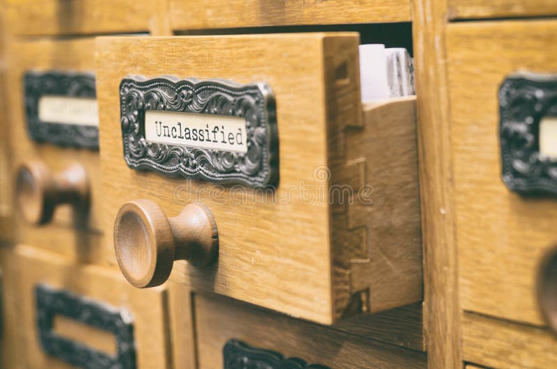 Old Wooden Archive Files Catalog Drawer, Files Stock Image - Image of ...