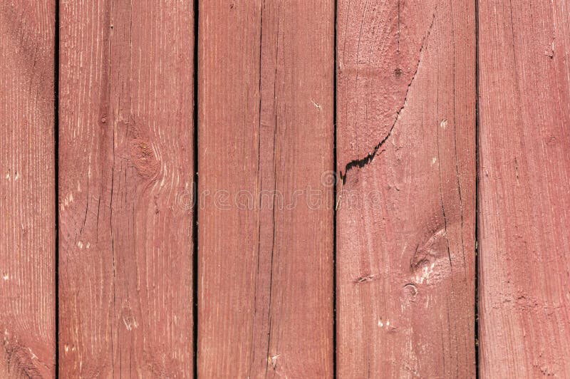 Old Wooden Boards Painted with Red Paint. Background Stock Photo ...