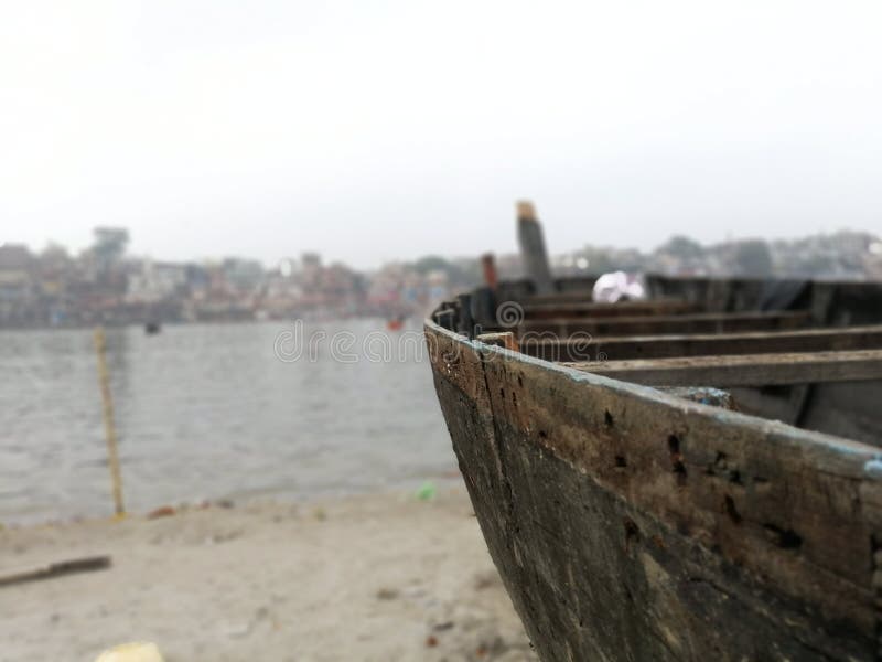 Old wooden boat side view stock photo. Image of wooden - 194781466