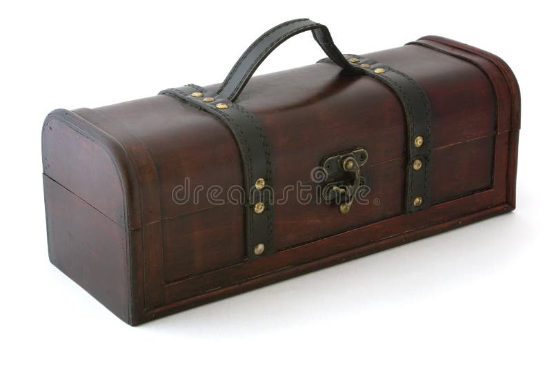 Old wooden box stock image. Image of ancient, closed - 16895003
