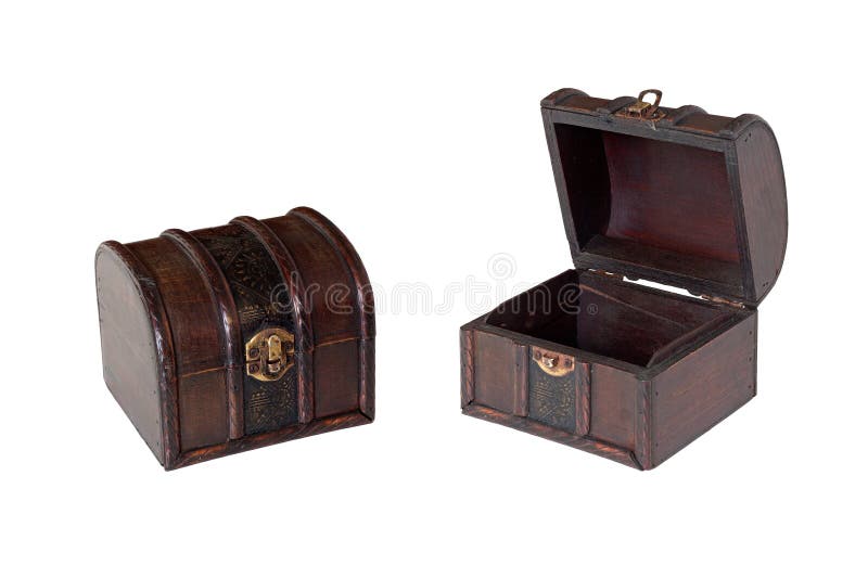 Empty treasure box stock photo. Image of dresser, luxury - 1653516