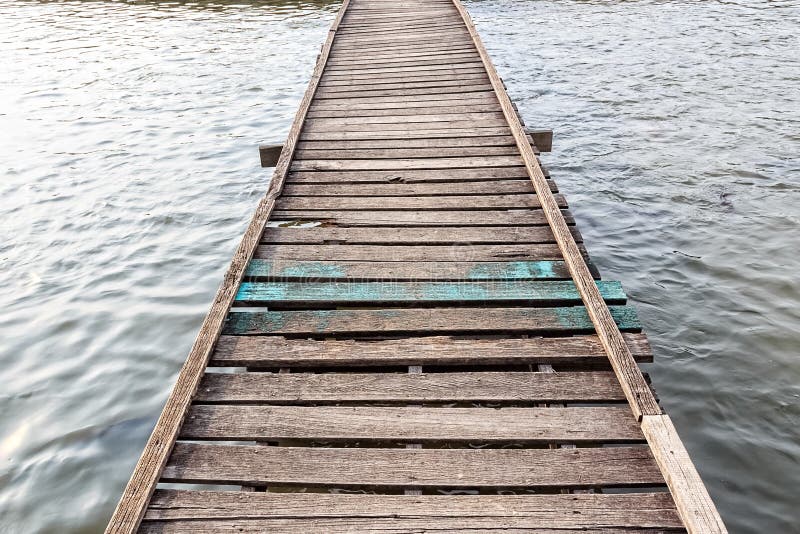 Old Wooden Bridge stock image. Image of river, lake, closeup - 45651675