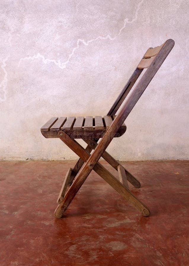Old wooden chair side stock image. Image of antique, wood - 28353155