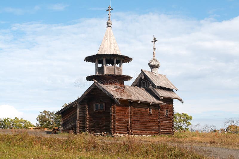 Old wooden chapel stock image. Image of ancient, timber - 1689721