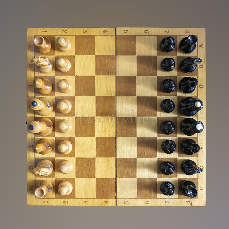 Old wooden chess set stock photo. Image of intellect - 215576072