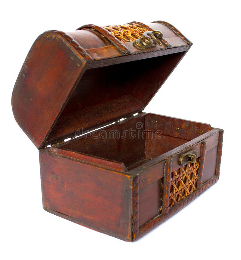 Empty treasure Chest stock image. Image of ring, pirate - 7472599
