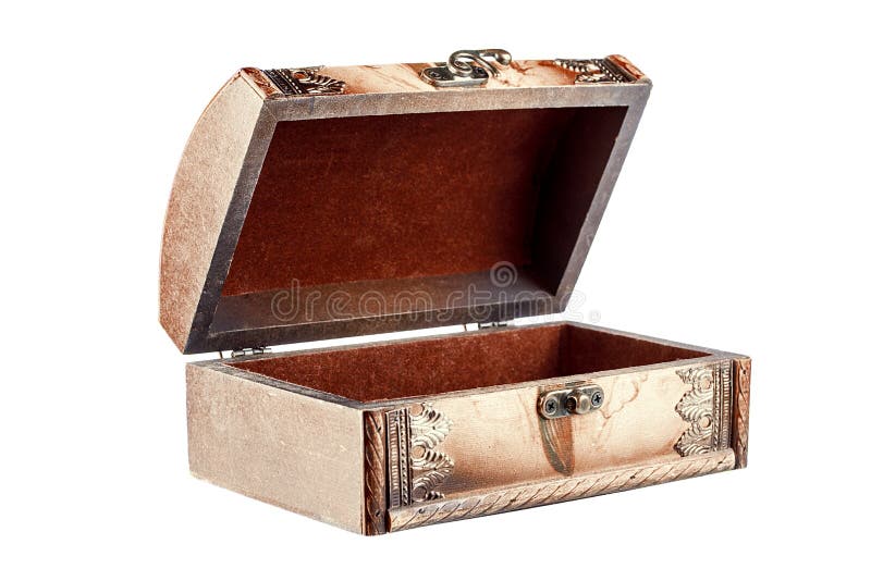 Old wooden chest stock image. Image of lock, fashioned - 27137823