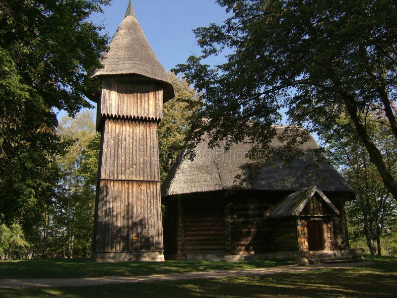 Old wooden church stock image. Image of monument, church - 27351689