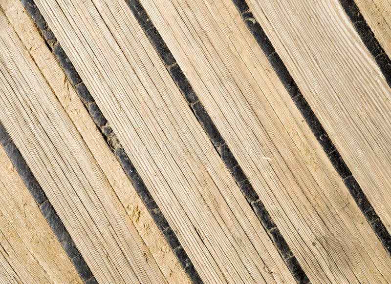 Old Wooden Deck of a Sailing Ship Stock Photo - Image of equipment ...