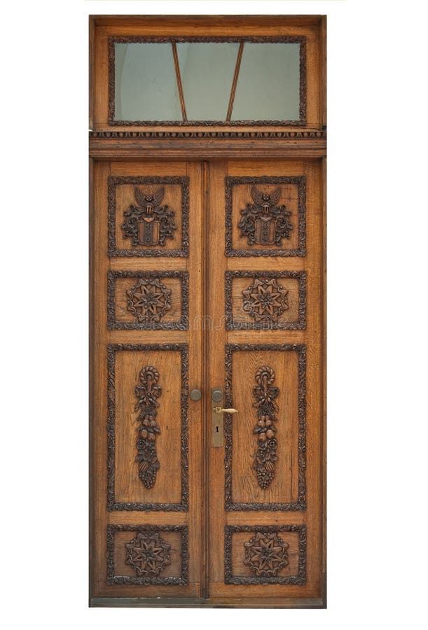 Old wooden dor stock photo. Image of retro, antique, decor - 40038226