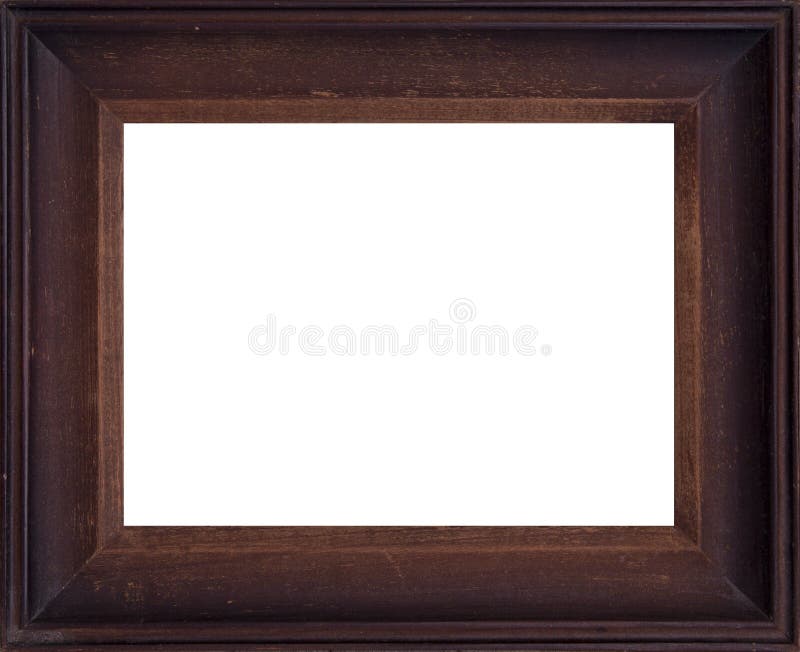 Old wooden frame stock image. Image of simple, scratch - 23185997