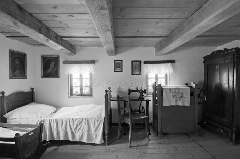 Old Wooden House Interior editorial photo. Image of aged - 20665026