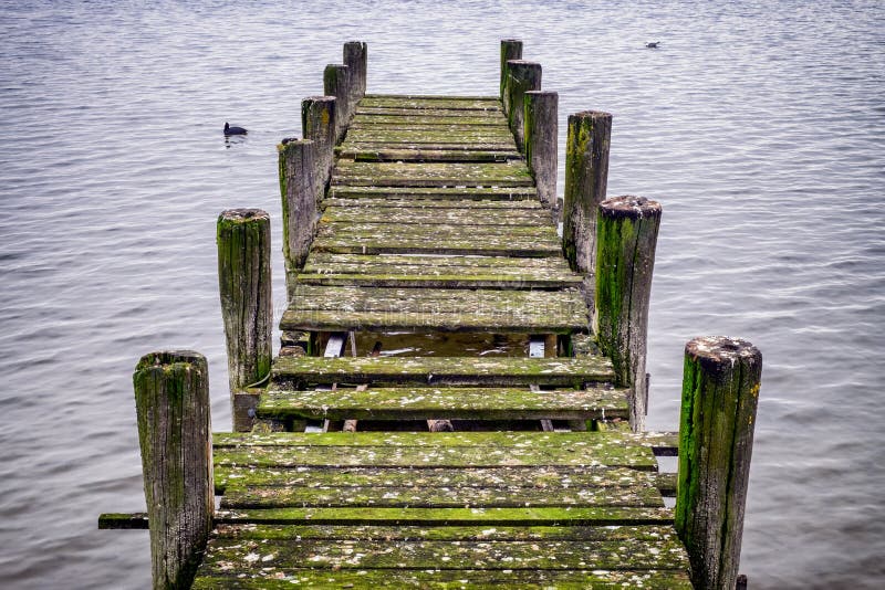 Old wooden jetty stock photo. Image of outdoors, pier - 46354322