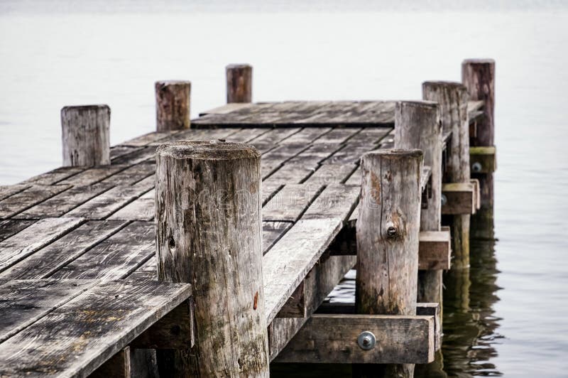 Old wooden jetty stock photo. Image of water, season - 50871434