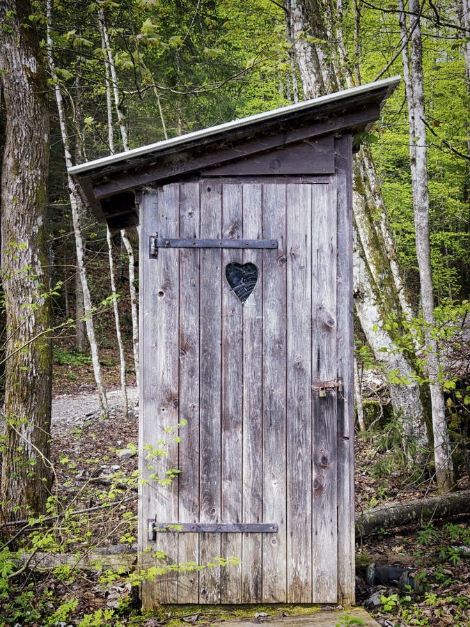 Old wooden outhouse stock image. Image of shack, color - 35249971