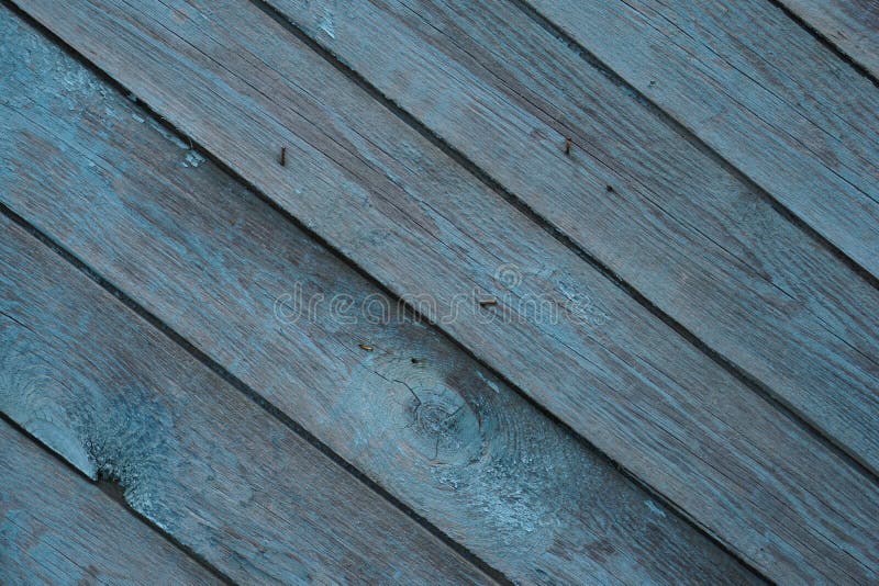 Old Wooden Painted Light Blue Rustic Background, Paint Peeling Stock ...