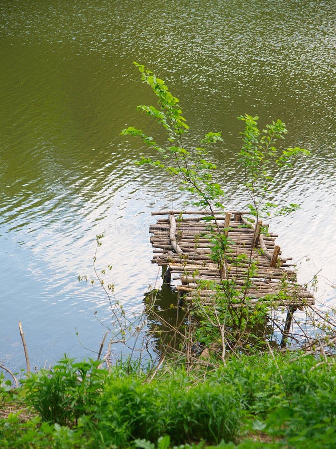 Old wooden pier stock photo. Image of summer, reflection - 42669692