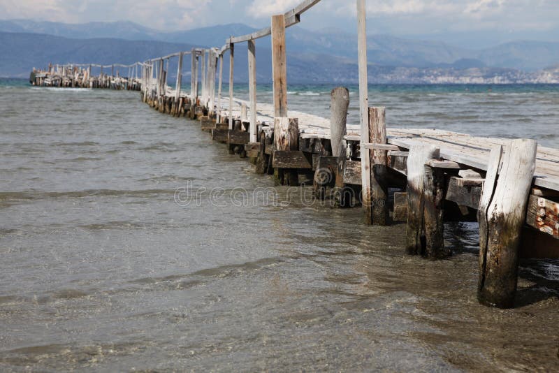 Wooden bridge stock image. Image of hour, long, exposure - 32103109