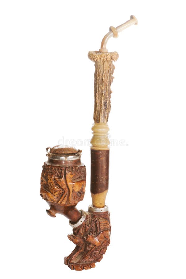 Wooden Pipe stock photo. Image of pipe, stem, hillbilly - 18280