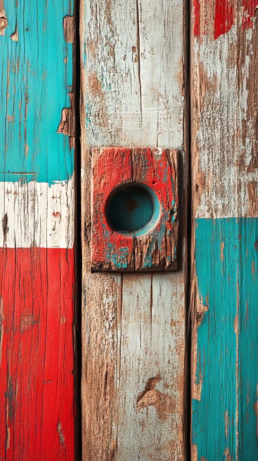Old Wooden Planks with the Texas Flag Painted on Them Create a Vintage ...