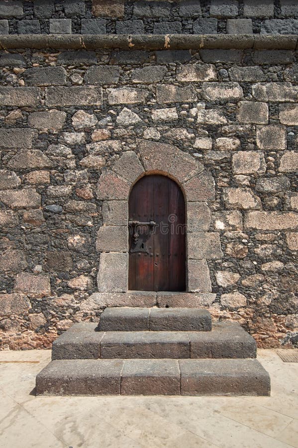 Old Wooden Renaissance Castle Doors Stock Image - Image of decor, gate ...