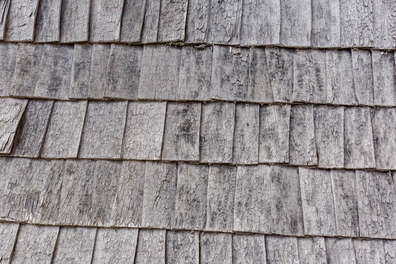 Old Wooden Roof Tiles. Texture of Wooden Tiles Stock Photo - Image of ...